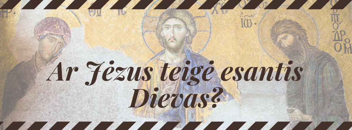 KUR JĖZUS PASAKĖ: „AŠ ESU DIEVAS, GARBINKITE MANE“? Atsakymas ...